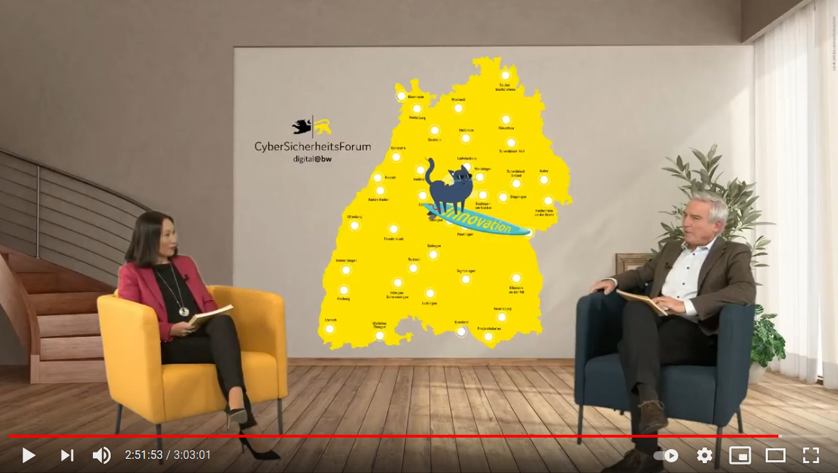 3. CyberSicherheitsForum 2021 als Home Office Edition - Ariane Bertz